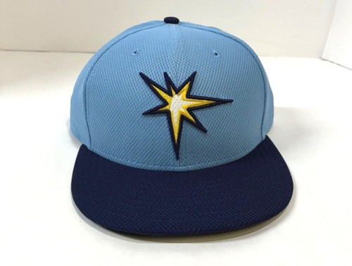 Tampa Bay Rays MLB NE Diamond Era 2016 Alt Fitted Hat~Powder Blue | eBay
