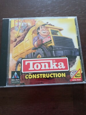 TONKA CONSTRUCTION, Hasbro Interactive PC MAC CD-ROM Computer Software ...