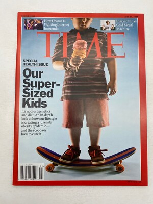 2008 Time Magazine June 23 Our Supersized Kids Newsstand High Grade | eBay