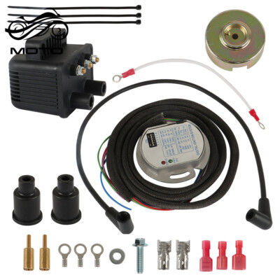 53-660 Programmable Single Fire Ignition Kit For Shovelhead EVO Big ...