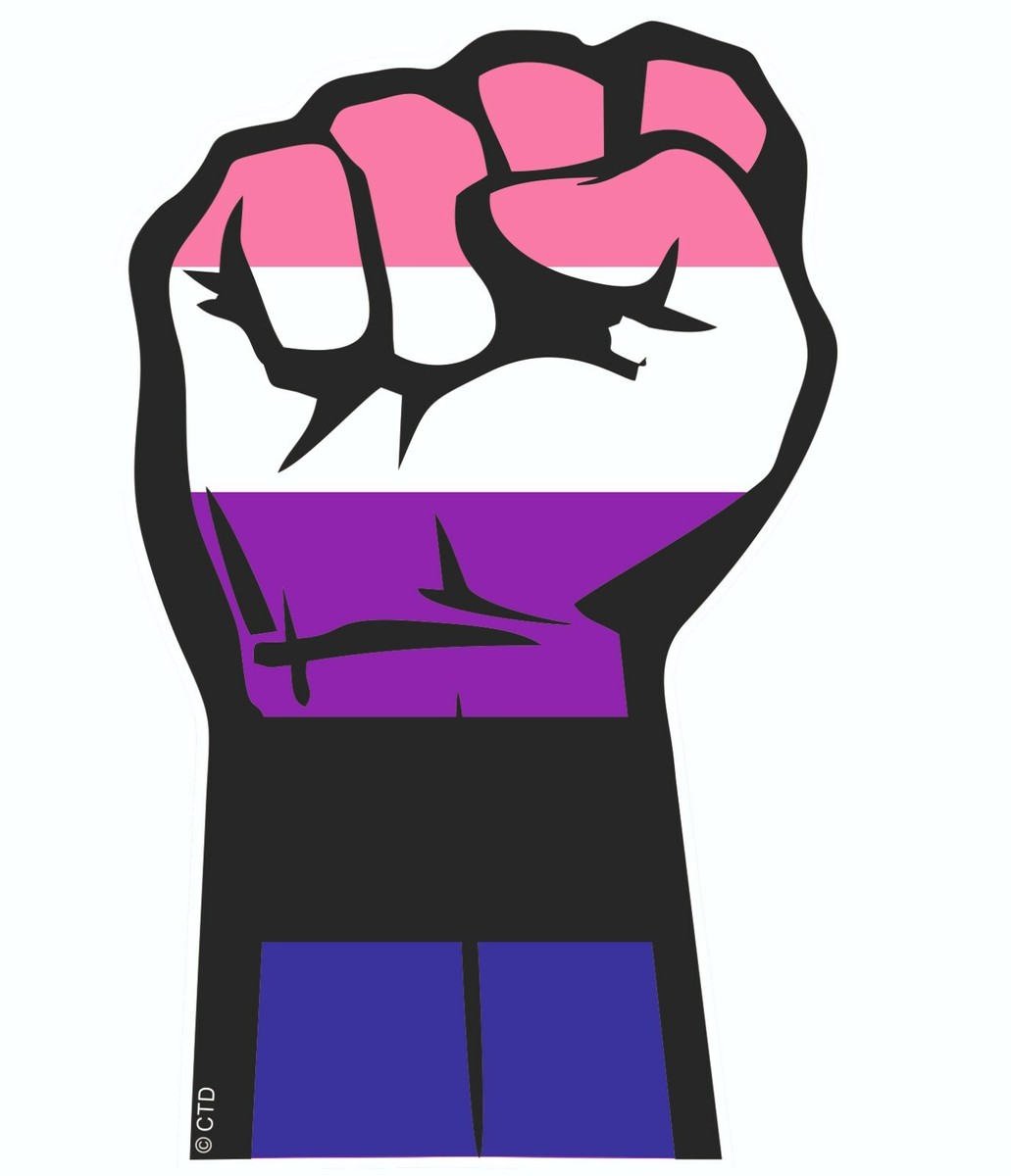 Gender Fluid Pride Flag Genderfluid Pride Flag LGBT Square Frame