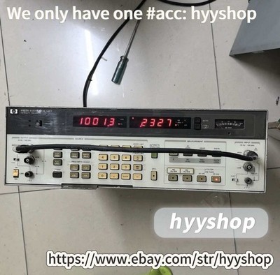 1PCS Hp8903B HP audio analyzer, 20Hz to 100K, 10Mv to 6V output #hyy | eBay