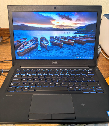 Linux Dell Latitude 7280 Laptop Intel i5 8GB 128GB Keyboard light. Good ...