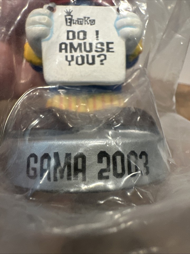 FUNKO Mini Wisecracks Clown GAMA 2003 Lemon Yellow Do I Amuse You ...