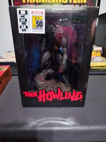 THE HOWLING Werewolf STATUE Figure SDCC 2019 Bloody SCREAM FACTORY PCS ...