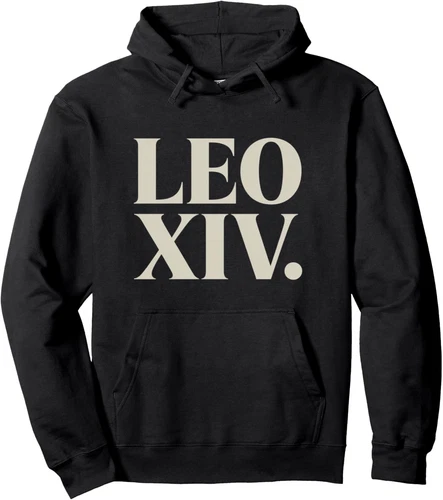 HOT-Pope Habemus Leo XIV. Design Religious Election XIV Unisex Hooded ...