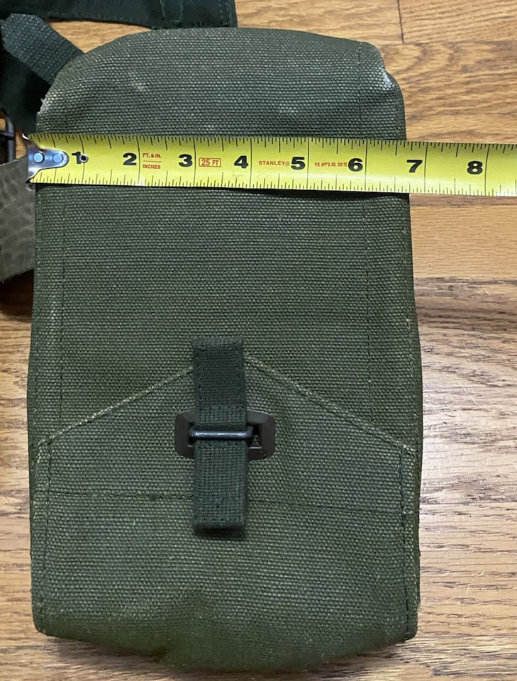 Vintage Swedish 304 Webbing System Harness Field Belt Pack Utility Gear ...