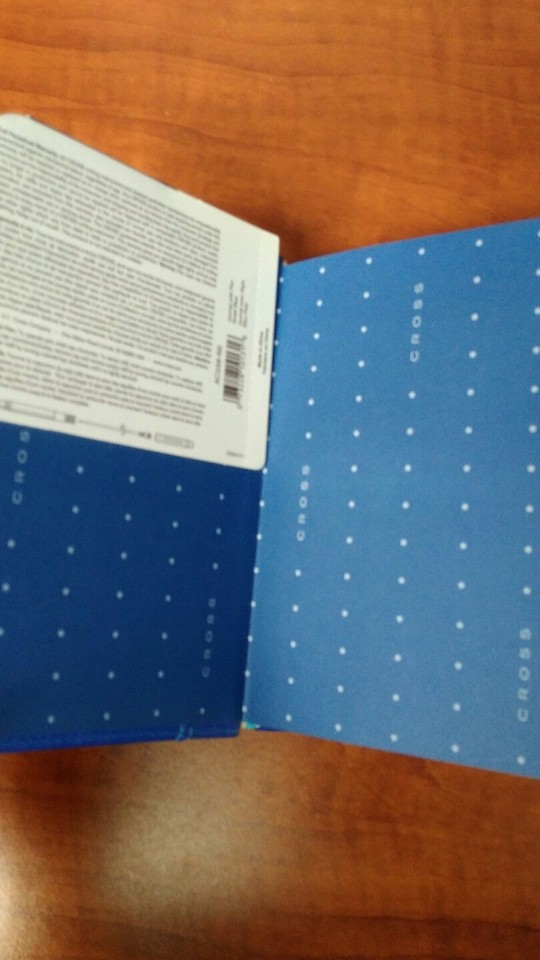 Cross Signature Journal with Pen, 6" x 5", Small Blue | eBay