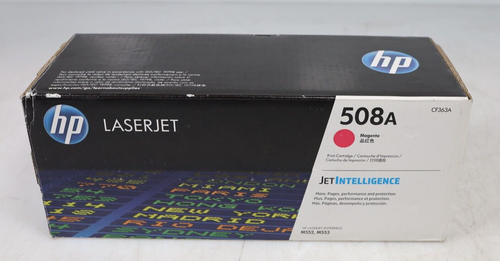 New Sealed Genuine HP 508A Magenta Original LaserJet Toner Cartridge ...