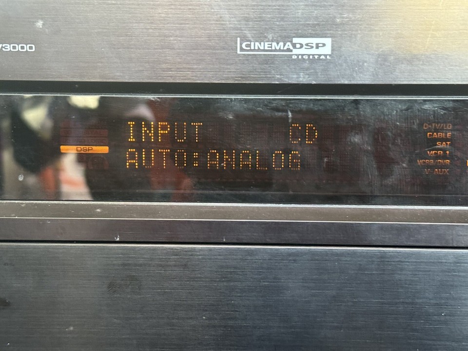 Yamaha RX-V3000 Natural Sound AV Media Receiver Amp Tuner | eBay