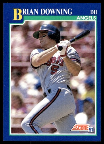 1991 Score Brian Downing California Angels #104 | eBay