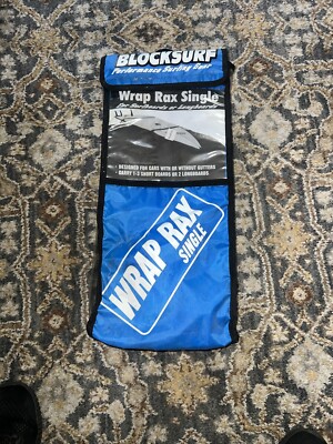 Block Surf - Wrap Rax Single - Surfboard Soft Roof Racks w/ Wrap Rax ...