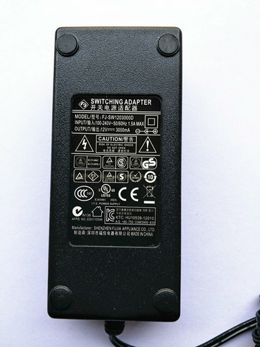 1pcs New AC Adapter Power Charger For Switching FJ-SW1203000D 12V ...