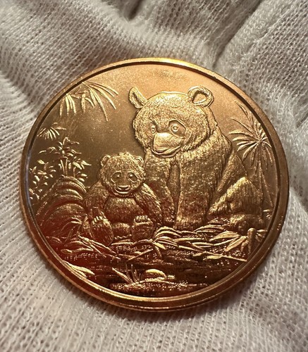 2012 China Panda Bears 1 Oz Solid Cooper | eBay