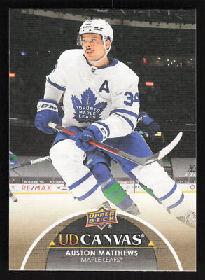 2021-22 Upper Deck #C77 Auston Matthews Canvas Card TCCCX | eBay