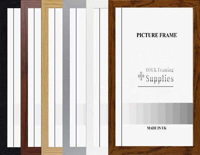 Panoramic Sizes Picture Frame Photo Frame Poster Frame Black Walnut Oak ...