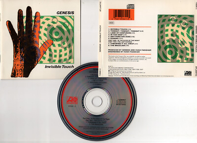 GENESIS "Invisible Touch" (CD (075678164125)) 1986 | eBay