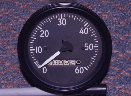 1944 1945 1946 Willys Jeep CJ2A Motometer Speedometer Speedo Moto Meter ...