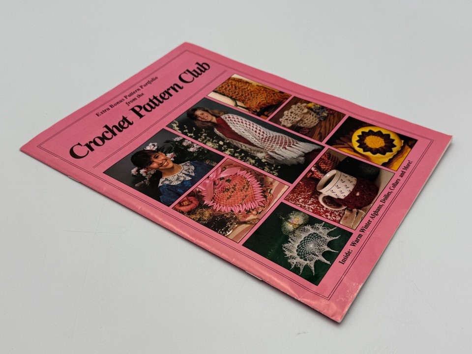 Vintage Crochet Pattern Club Booklet 15 Projects 70s/80s | eBay