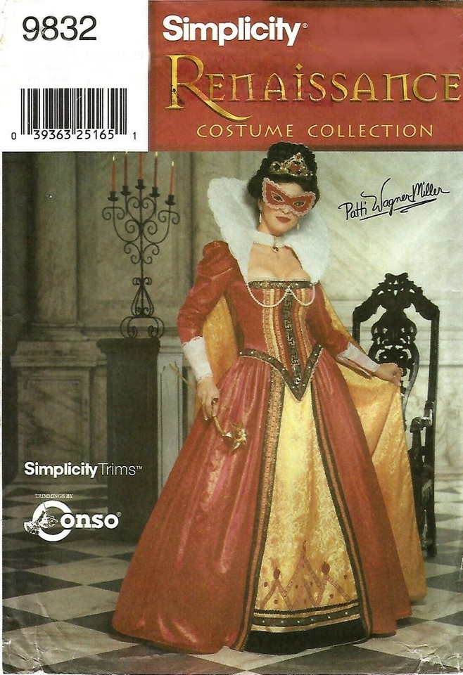 Simplicity Renaissance Sewing Pattern Your Choice Sizes Child/Mens ...
