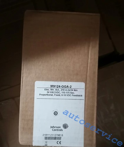 New JOHNSON CONTROLS M9124-GGA-2 Electric Actuator,210 in.-lb. By Fedex ...