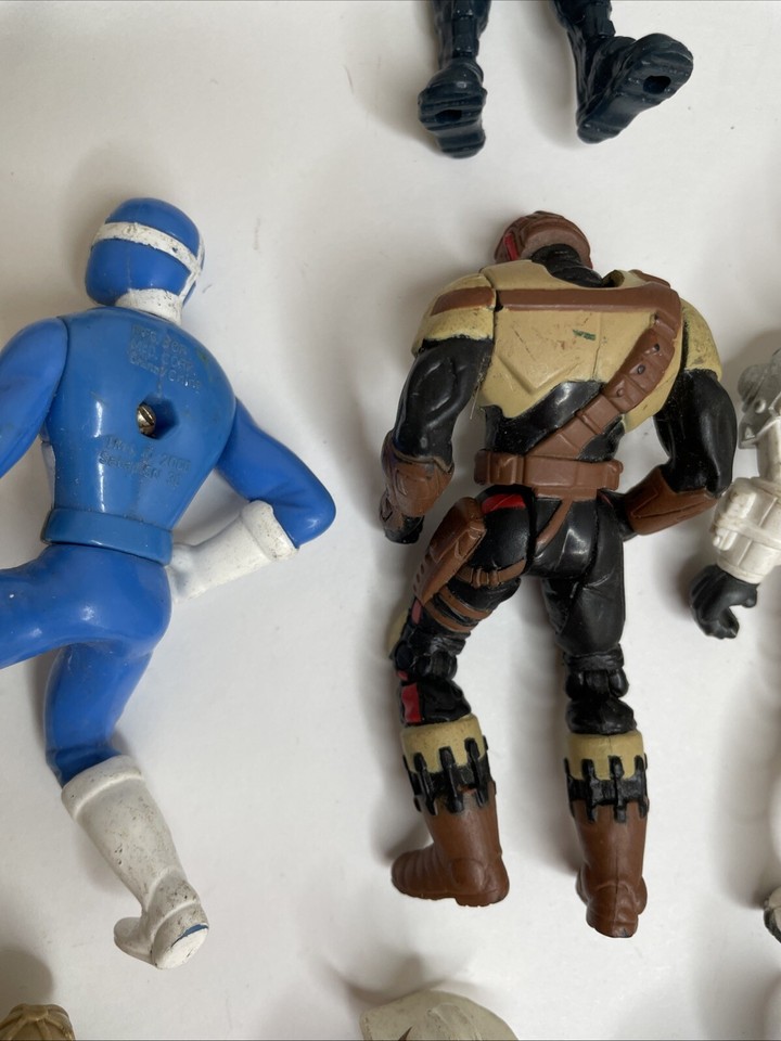 Huge 24 Mixed Action Figure Lot-vtg TMNT, Military, Batman, Transformer ...