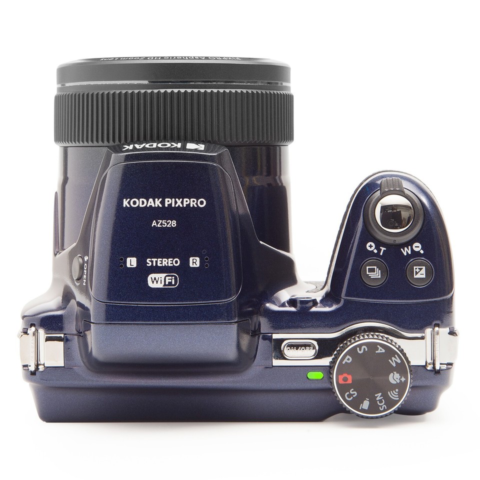 PIXPRO AZ528 16MP 52X Zoom Bridge Camera, 1080p Wi-Fi, Midnight Blue | eBay
