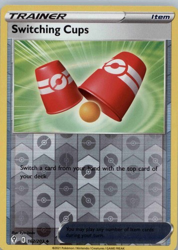 Switching Cups Reverse Holo SWSH Evolving Skies 162/203 NM | eBay