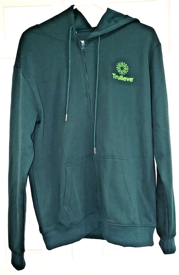 Trulieve Zipper Hoodie Sweatshirt Size Medium Brand New | eBay