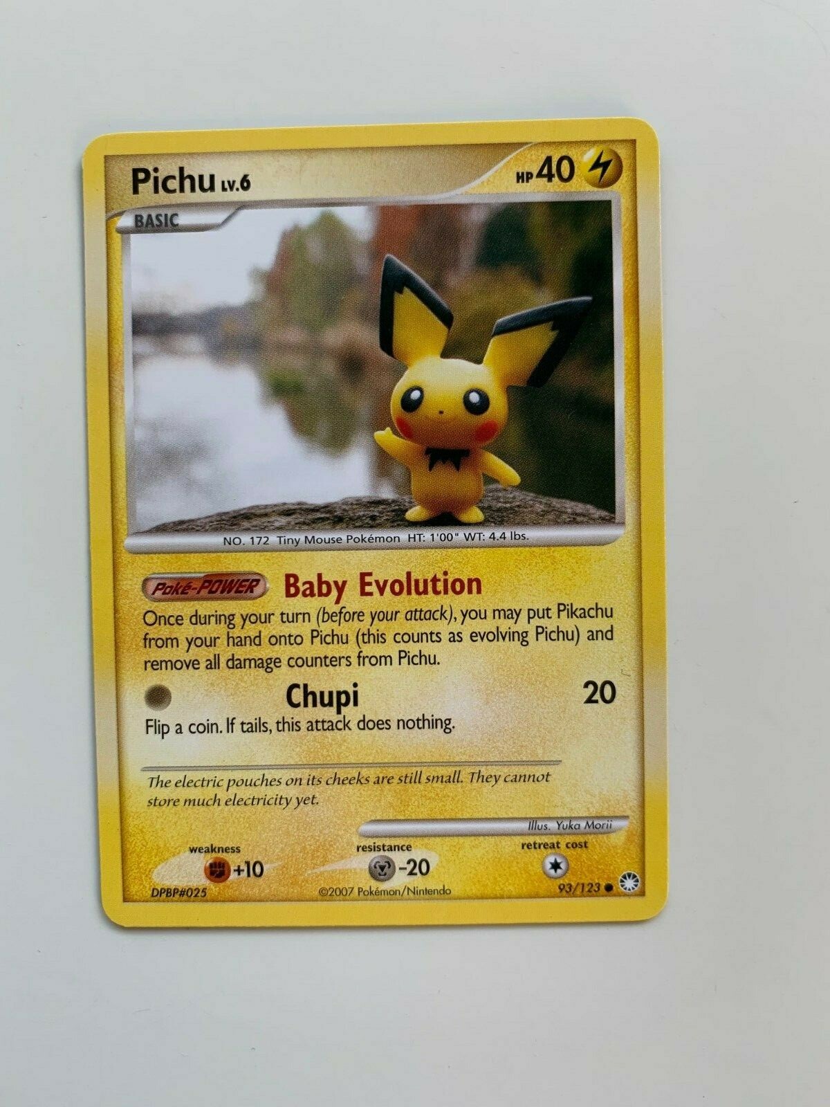 Pichu Card