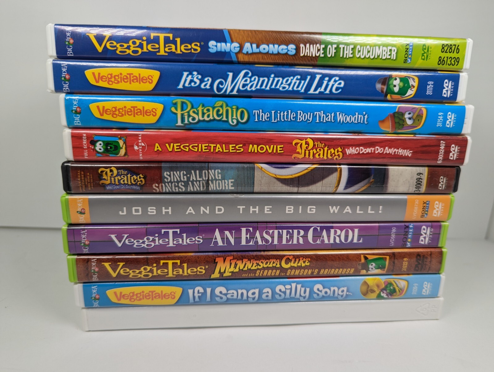 Lot 10 VeggieTales DVDs Minnesota Cuke, | Grelly USA
