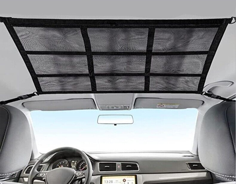 Car Roof Cargo Net Universal Mesh Storage Bag for SUVs & Vans ...