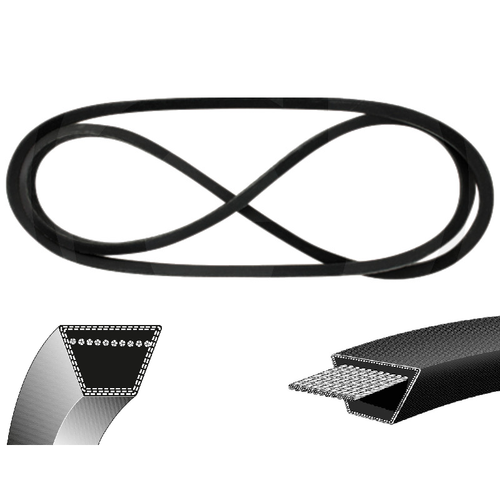 p.f. STIGA Park 100B Mähwerk Keilriemen 2002 / 9585-0054-00 / 1134-9011 ...