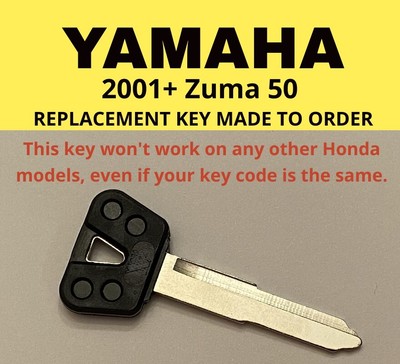 Yamaha 01 + Zuma 50 Scooter Replacement Key Cut to Code C7501-C7750 ...