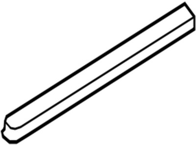68173-50020 Toyota Weatherstrip, rear door glass, inner rh 6817350020 ...