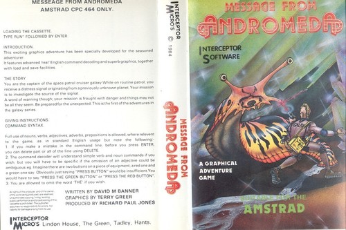 PC - Spiel: Message From Andromeda - Commodore C64 Kassette | eBay.de