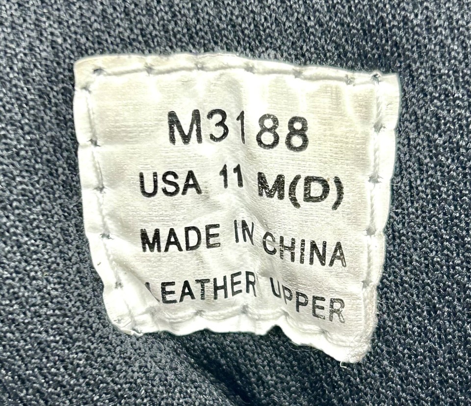 Propet M3188 Cliff Walker Waterproof Black Leather Lace Up Boots Men's ...