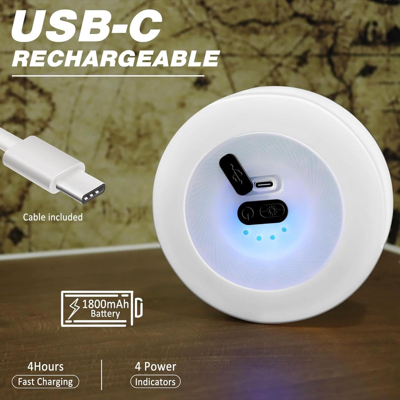 2-In-1 Roll up LED Camping Colorful String Lights and Camping Lantern ...