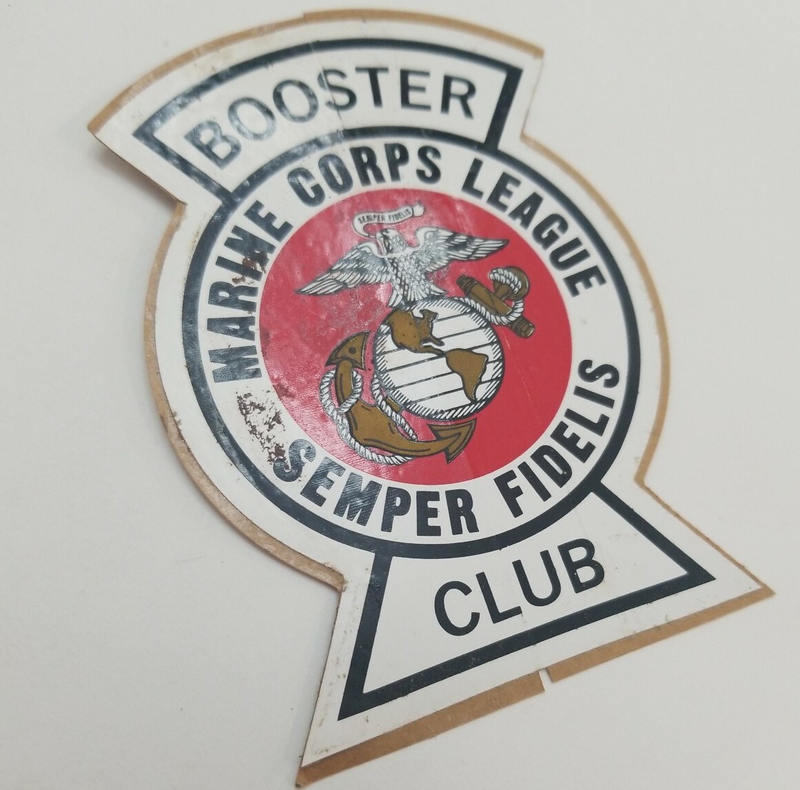 Booster club marine Corps league semper Fidelis Decal Sticker USMF ...