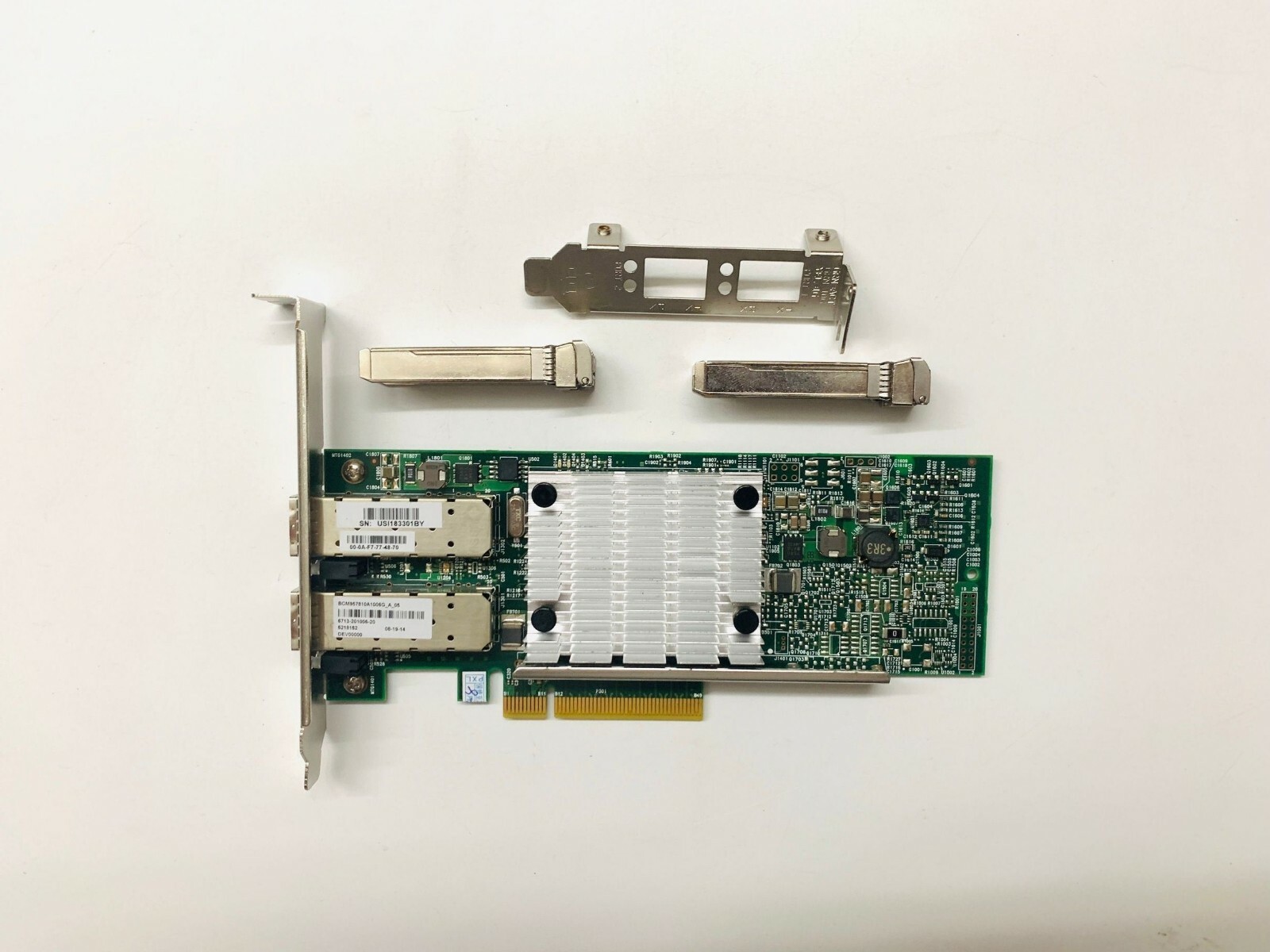 Broadcom 10GB PCIe x8 Dual Port SFP BCM957810A1006G Network Cards ...