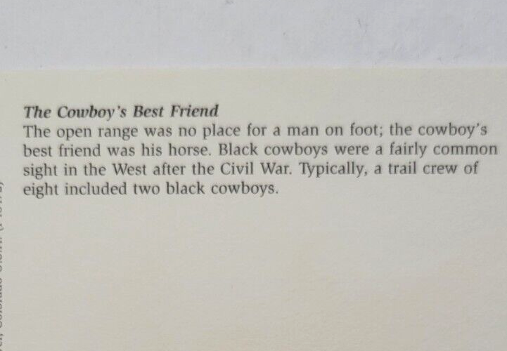 Post Civil War Trail Crew The Cowboy's Best Friend Was His Horse ...