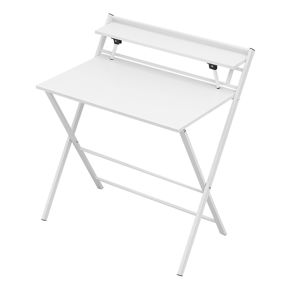 Folding Computer Desk Home Office PC Laptop Table Study Workstation ...