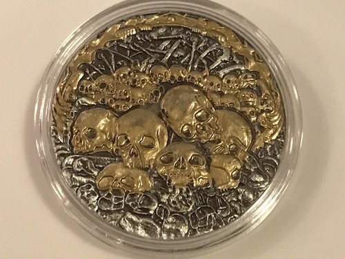 SKULL AND BONES, 1000 FRANCS CFA CHALLENGE COIN | eBay