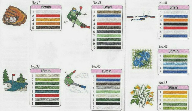 Studio BERNINA Embroidery Memory Card 108 for Deco Brother Baby Lock ...