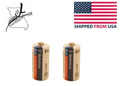 2x 2/3 AA Ni-Mh Battery Rechargeable 1.2 V Volt 150 mAh Reusable ...