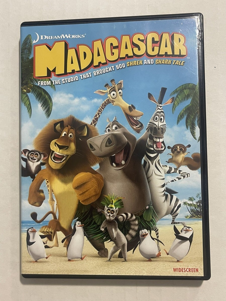 Madagaskar Dvd 2005 Widescreen Madagascar / Penguins Of Madagascar: