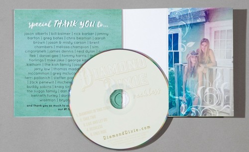 Diamond Dixie Gabriela & Bianca LeDuc Signed Reckless EP CD Album BAS ...