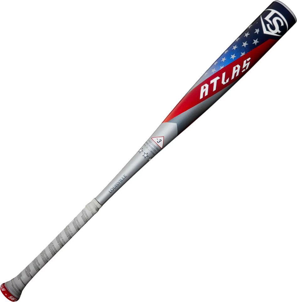 Louisville Slugger Atlas Patriot Limited Edition BBCOR Bat 2025 (-3 ...