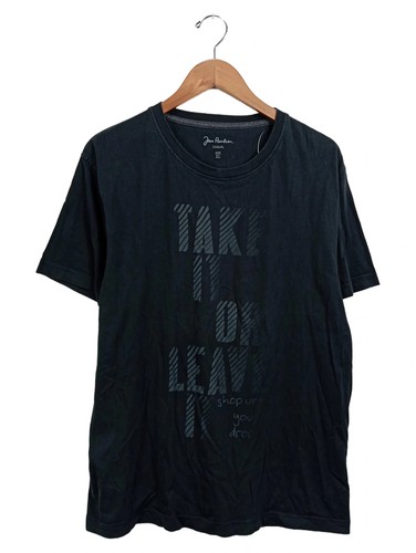 JAN PAULSEN T-Shirt Uomo Nero Scritta Casual Cotone (IT 58, EU 54) | eBay