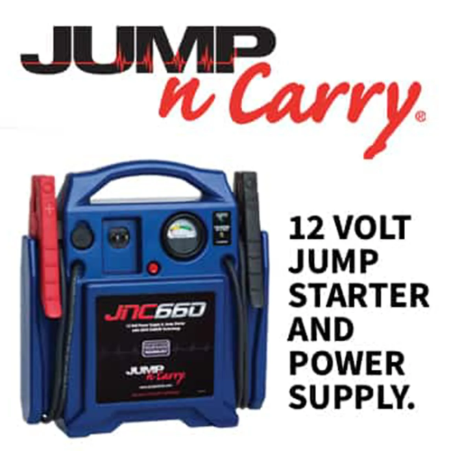 Clore Automotive JNC660 Jump-N-Carry 1700 Peak Amp 12 Volt Jump Starter ...